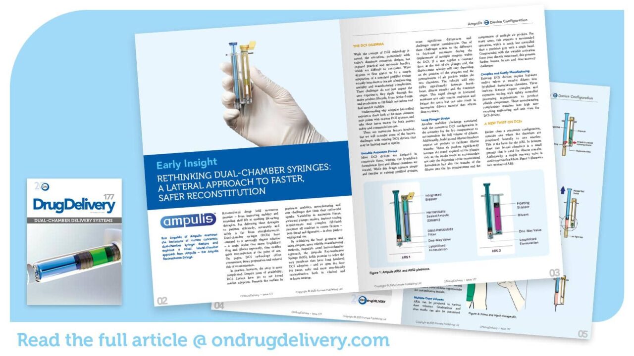 Rethinking Dual-Chamber Syringes: A Lateral Approach to Faster, Safer ...